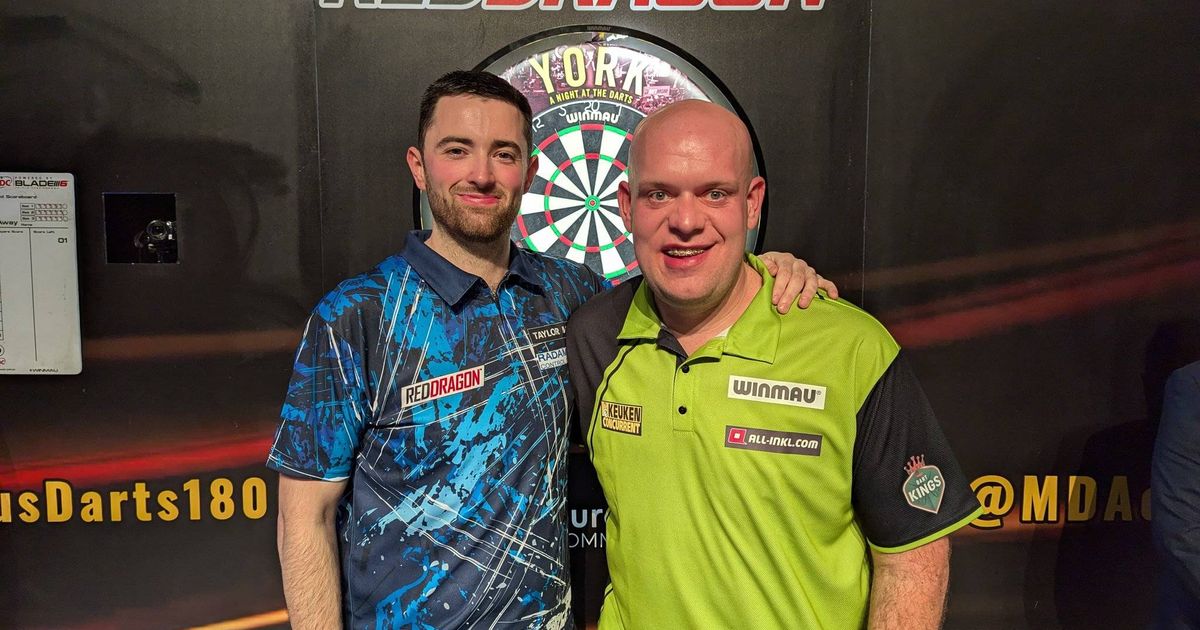 Van Gerwen beats world number one Humphries at exhibition match in York