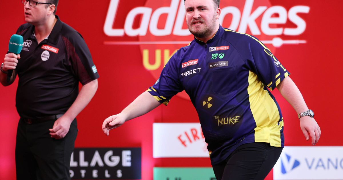 Luke Littler wins battle of World Youth Champions, eases past Gian van ...