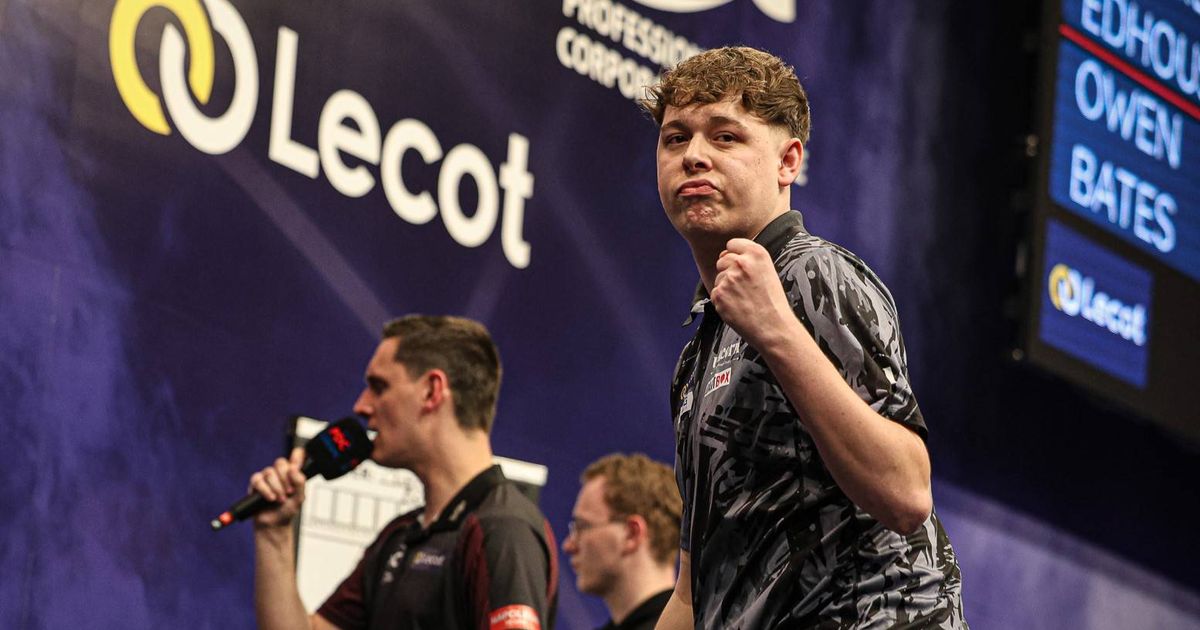 Owen Bates doubles PDC Development Tour title tally for 2025, defeats ...