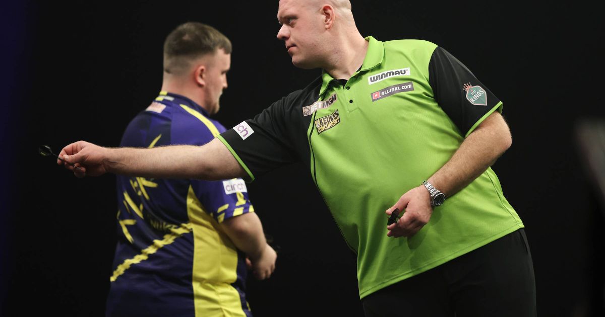 DRAW PDC Players Championship 31 | Luke Littler & Michael van Gerwen ...