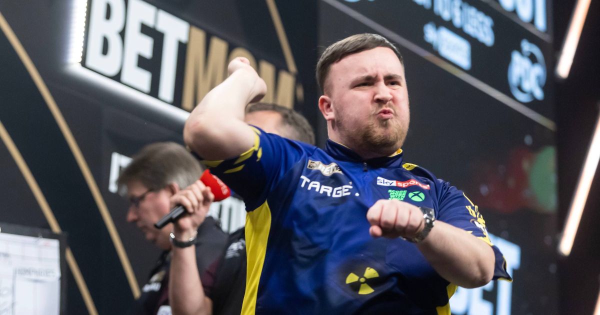 Six of the best: Luke Littler bags Premier League Darts record points ...