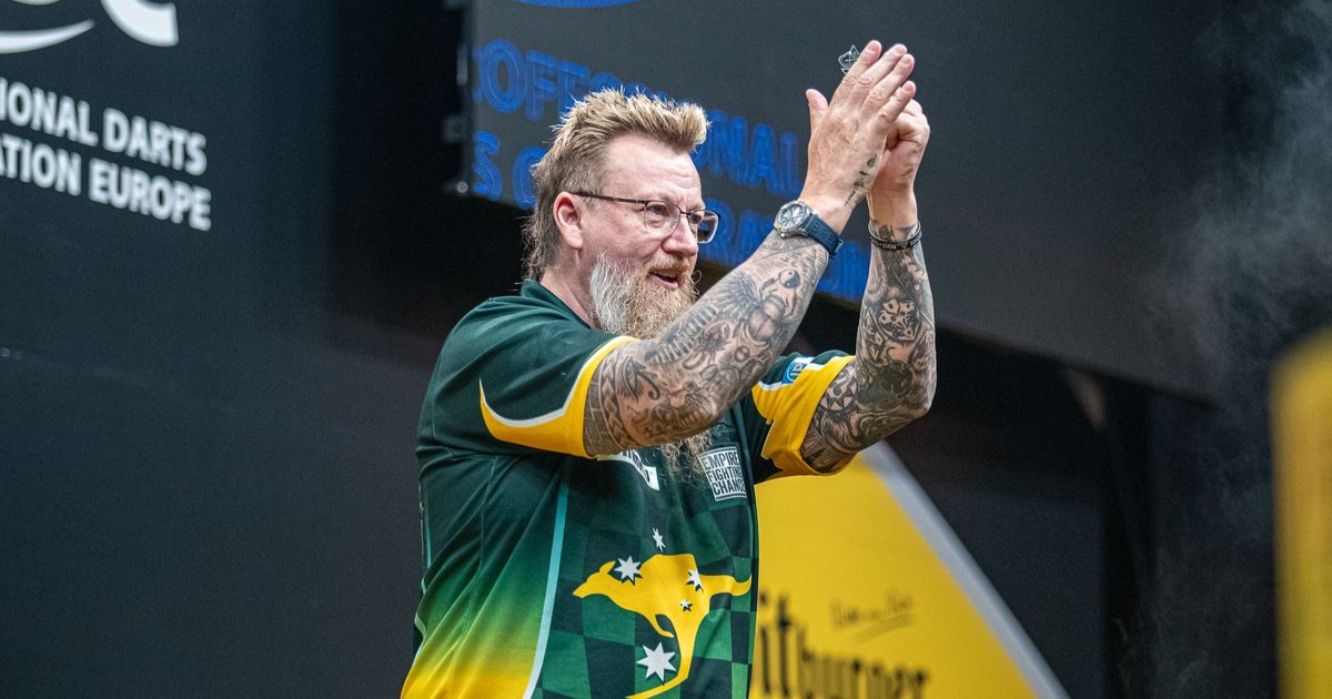 First five players for the 2026 World Seniors Darts Championship ...