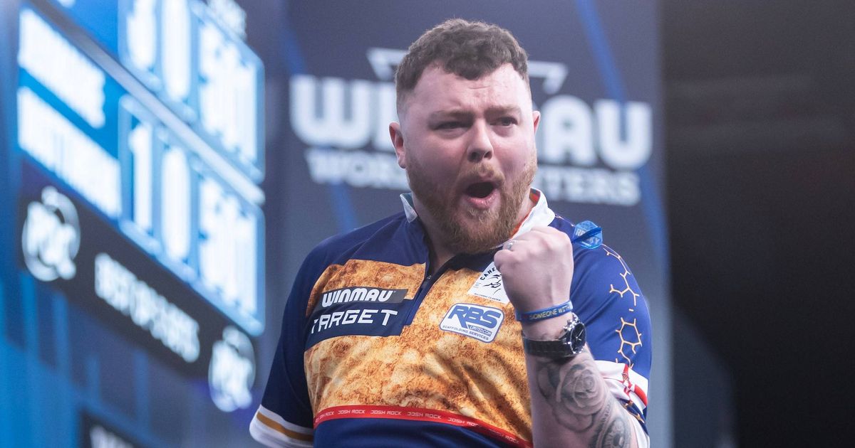 “Josh Rock will start favourite over Michael van Gerwen” says Wayne ...