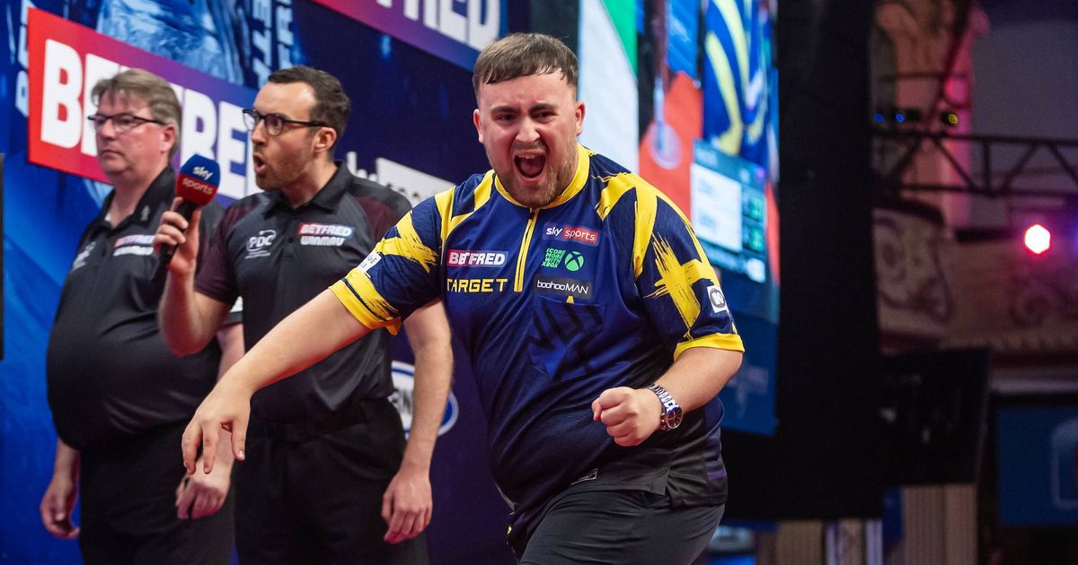 Luke 'The Nuke' Littler smashes yet another record at the World Matchplay