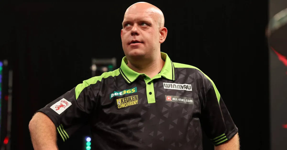 "He said it was broken, done": Michael van Gerwen set to keep new black ...