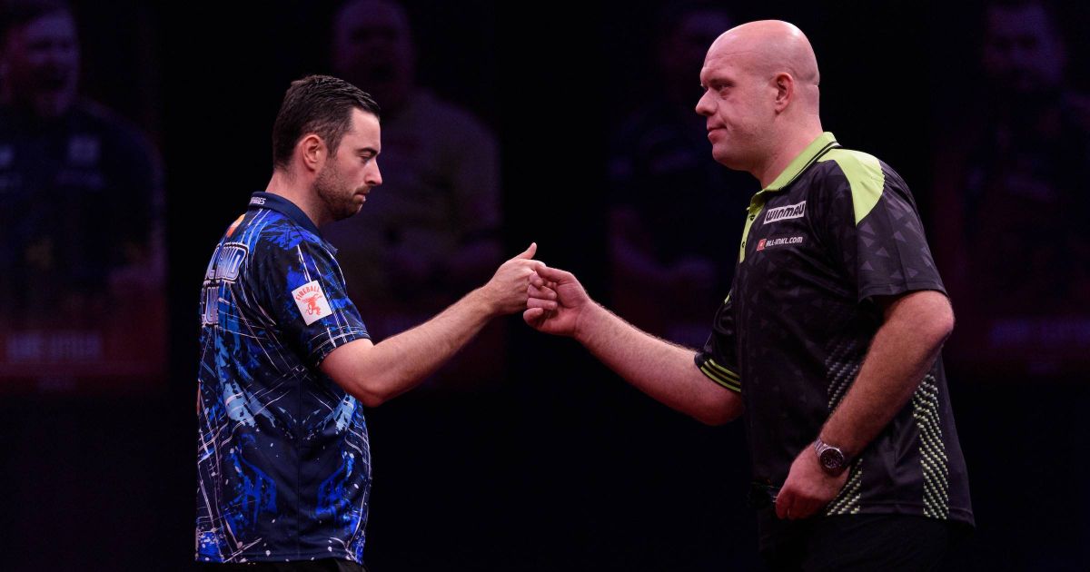 Luke Humphries, Michael van Gerwen and Gary Anderson join Luke Littler ...