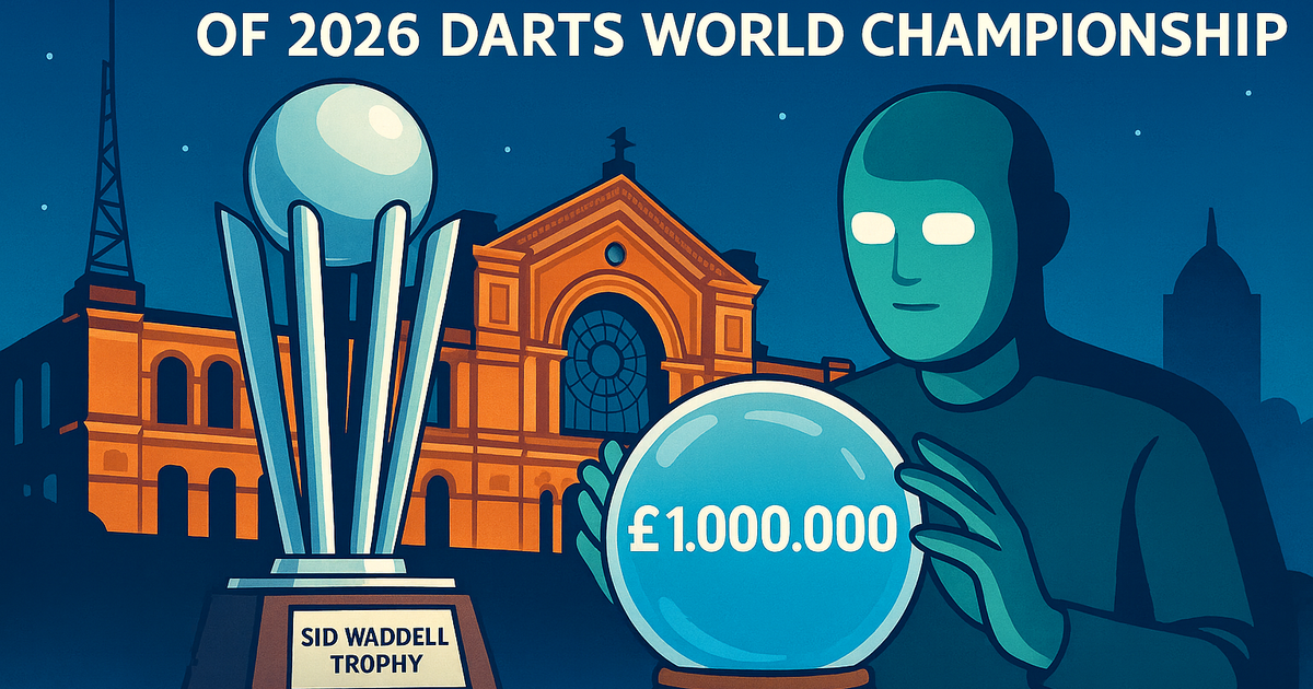 ChatGPT predicts all results of PDC World Darts Championship 2026: who ...