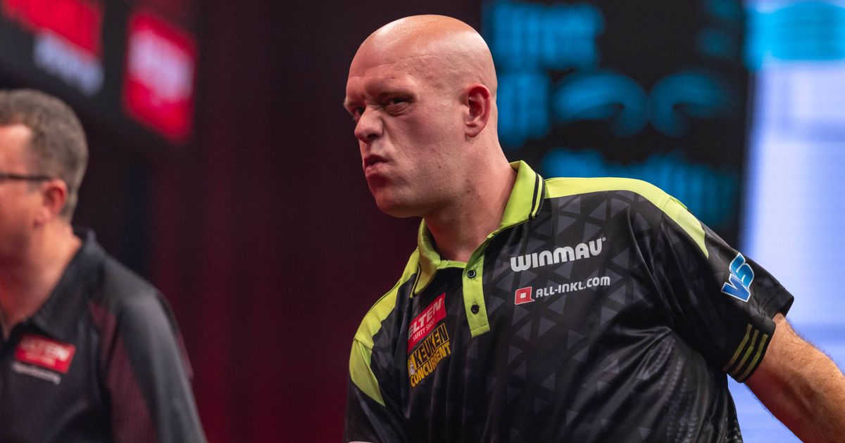LIVE International Darts Open 2026 | Michael van Gerwen's luck runs out ...