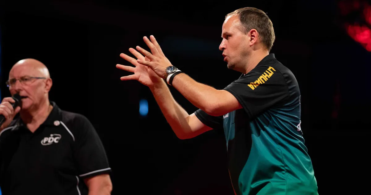 Labanauskas admits nerves in first win on Alexandra Palace stage: “It’s ...