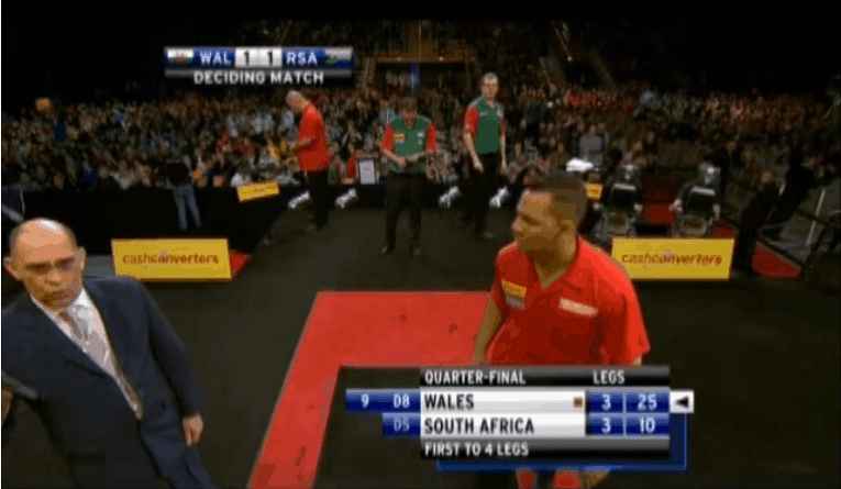 THROWBACK VIDEO: Devon Petersen makes miscount at World Cup of Darts