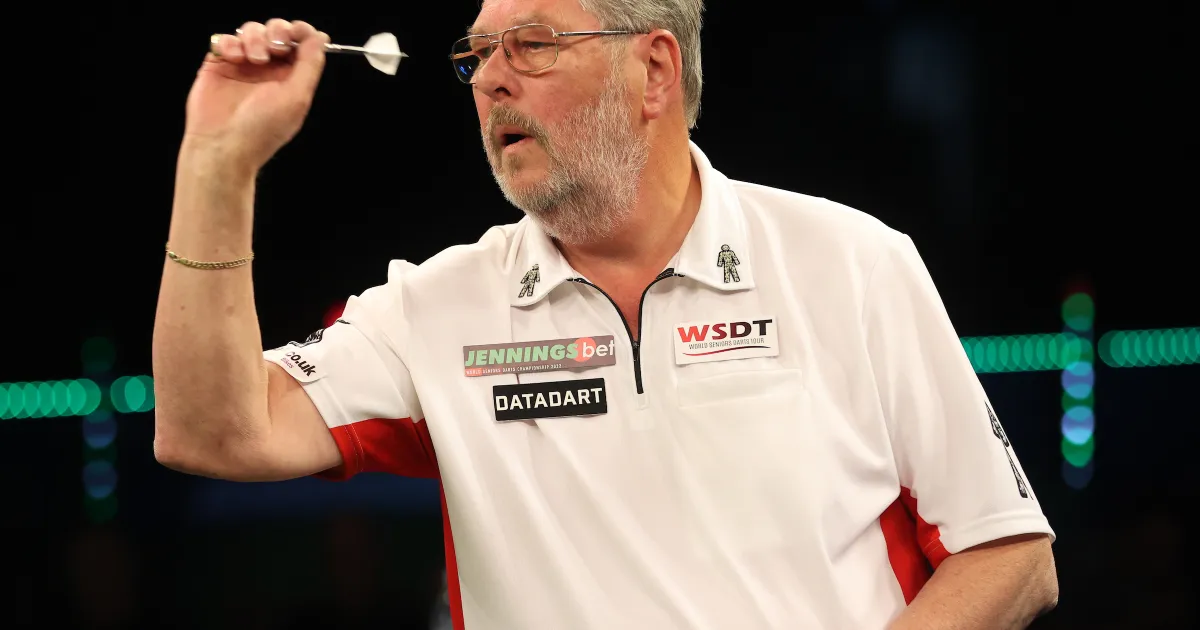 Spielplan Donnerstag Abend bei der World Seniors Darts Championship 2023 mit Painter, Adams und ...