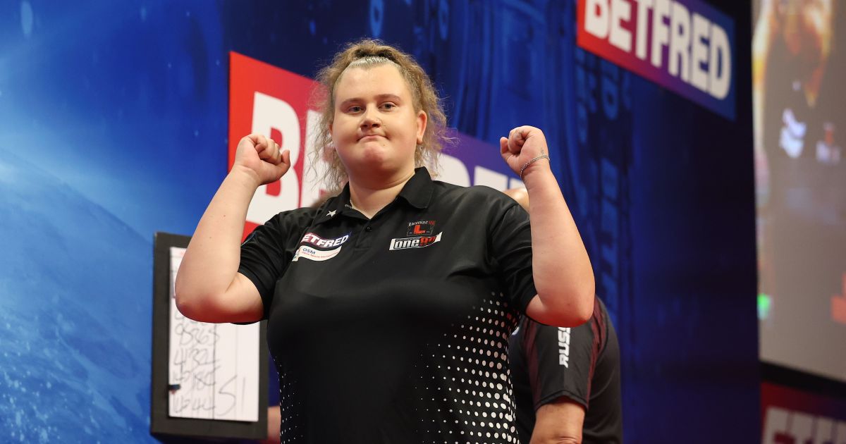 Greaves gewinnt das Finale der PDC Women's Series 14 mit einem Average ...