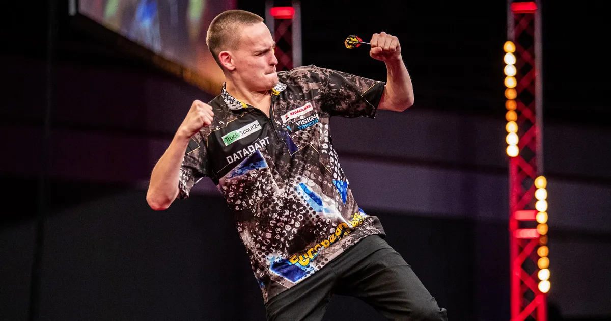 Ricardo Pietreczko zieht in Barnsley mit 104er Average ins Achtelfinale ...