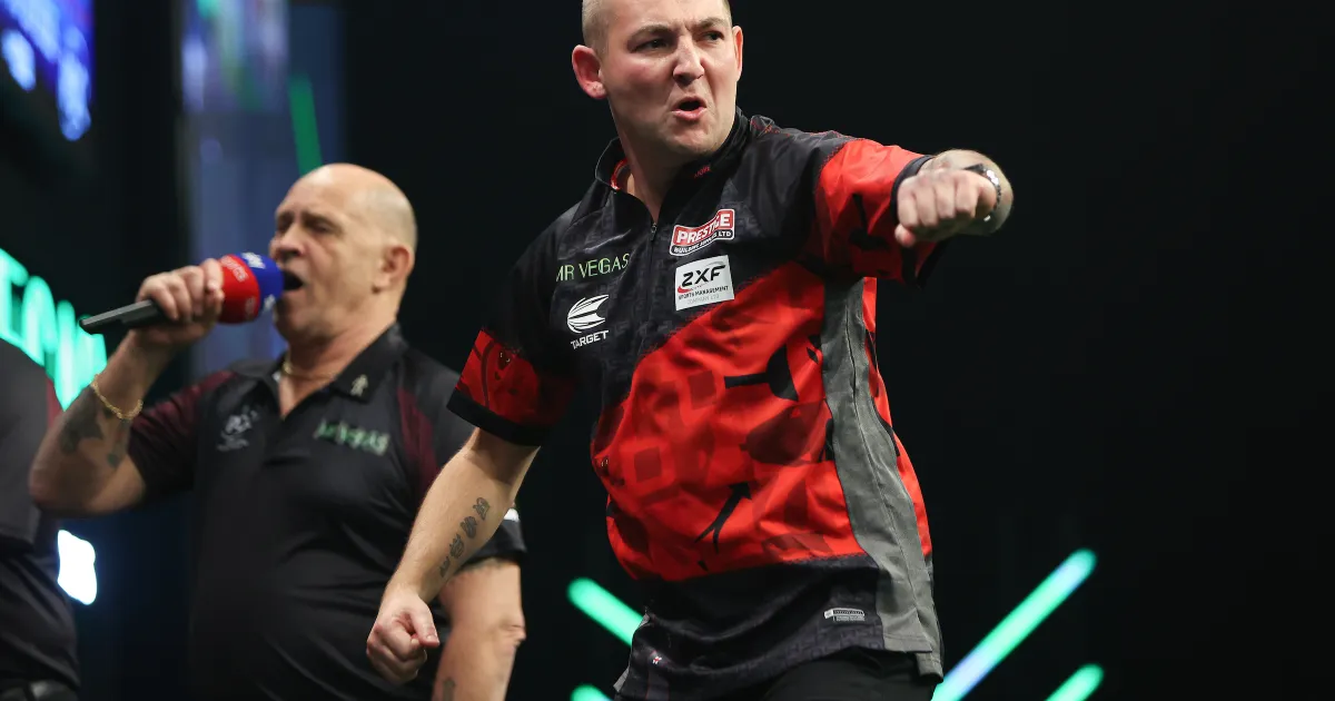 Nathan Aspinall überlebt zwei Matchdarts: "Ich wusste, dass ich zu ...
