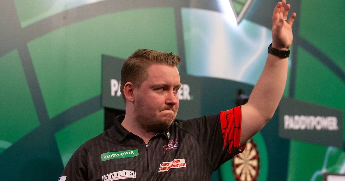 Auslosung der fünften Runde der UK Open 2024 mit Martin Schindler ...