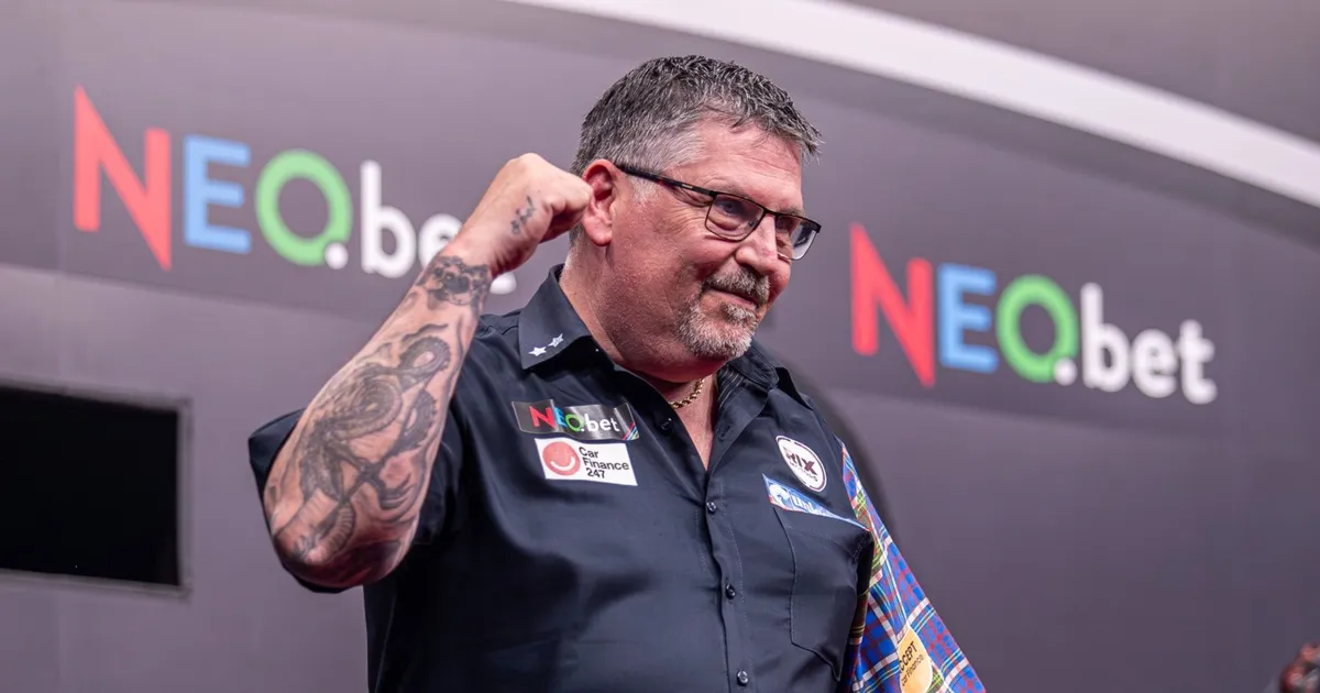 Gary Anderson erreicht nach neun Jahren wieder ein Finale auf der ...