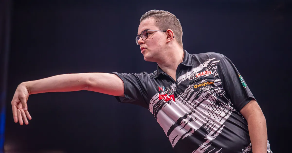 Gian van Veen muss sich bei Baltic Sea Darts Open Sieg über Kevin ...