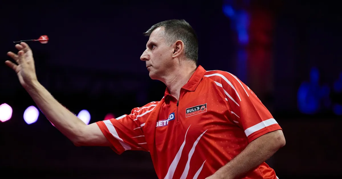 Spielplan Freitagnachmittag bei der Swiss Darts Trophy 2024 mit Bruno ...