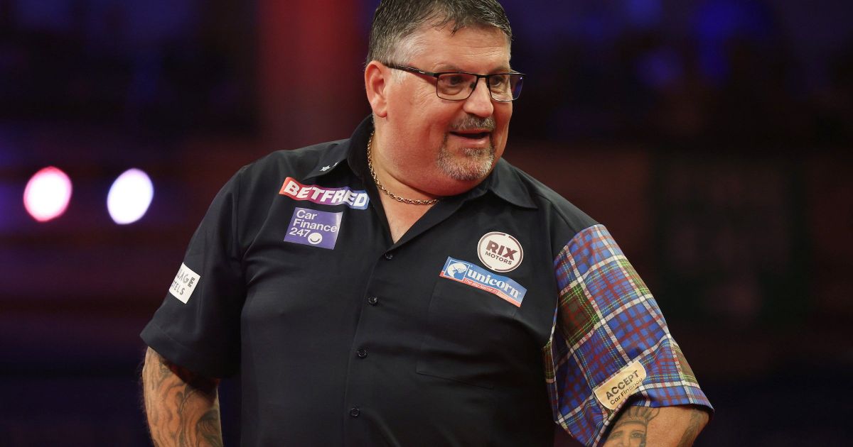 "Gary Anderson ist frustriert, weil er seine Form von den Pro Tours bei ...