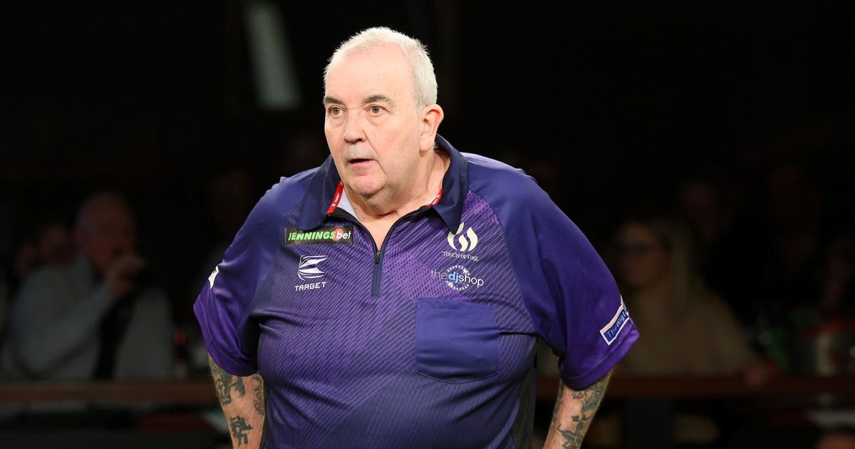 Phil Taylors Karriere geht zu Ende; Darts-Legende verpasst sein ...