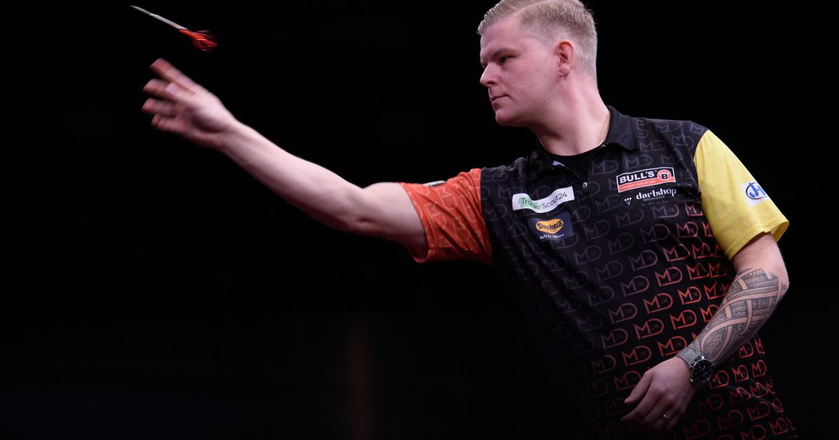 Lob für Mike de Decker nach seinem Ausscheiden beim Grand Slam of Darts ...