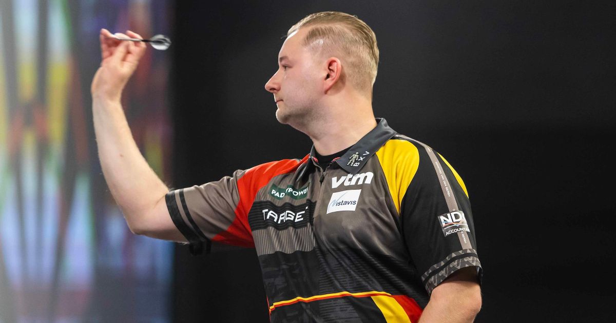 Spielplan Darts WM 2025 am Sonntagnachmittag: Dimitri Van den Bergh mit ...