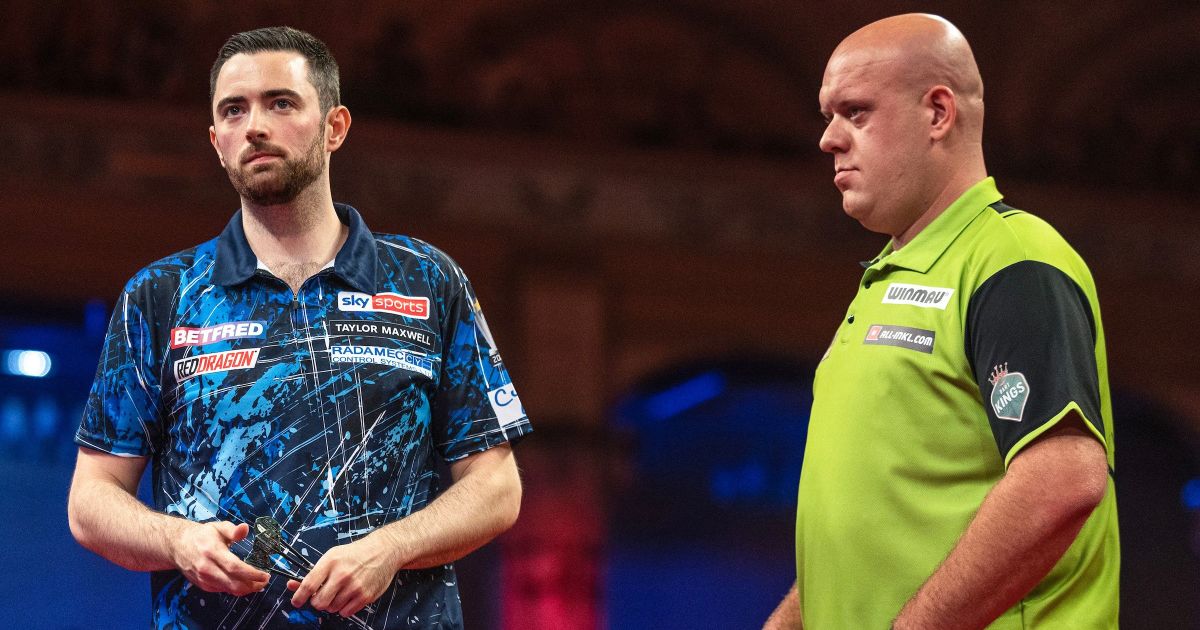 Spielplan Samstagabend European Darts Trophy 2025 mit Michael van ...