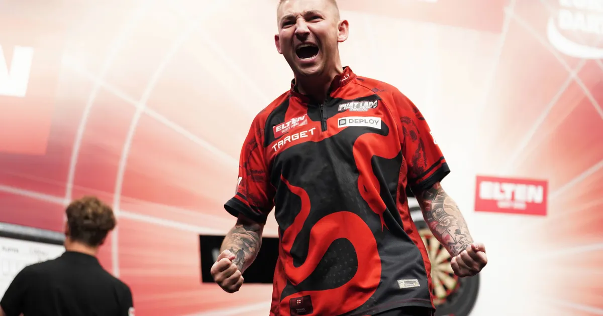 "Ich leide im Moment nicht so sehr unter Dartitis" – Nathan Aspinall ...