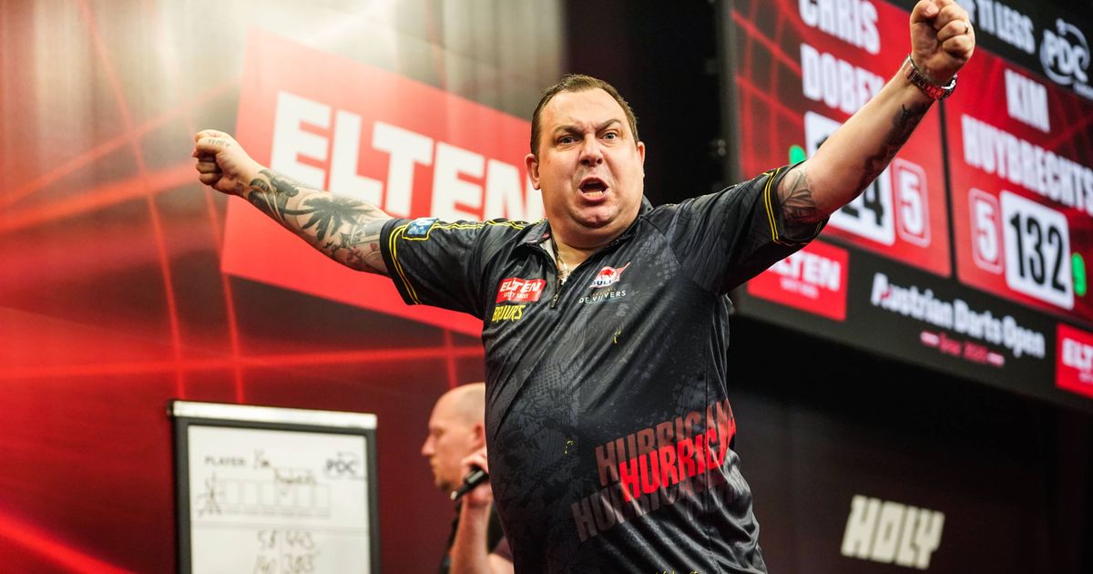 „Bitte nicht jetzt“: Kim Huybrechts zittert sich gegen Chris Dobey zum ...