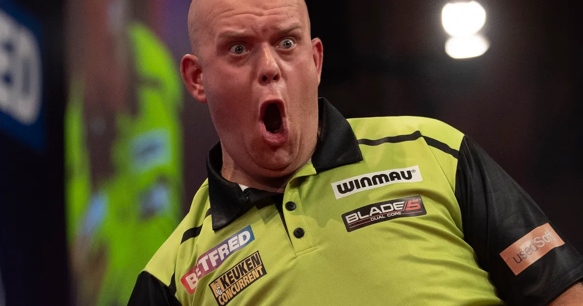 Speelschema vrijdagavond Nordic Darts Masters 2021 met onder meer Price, Wright en Van Gerwen