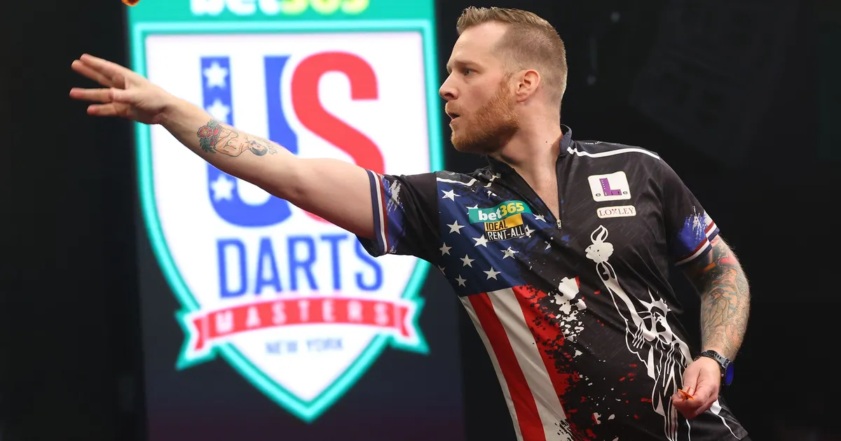 Loting North American Darts Championship 2024: Jules van Dongen treft Grand Slam-sensatie Stowe ...