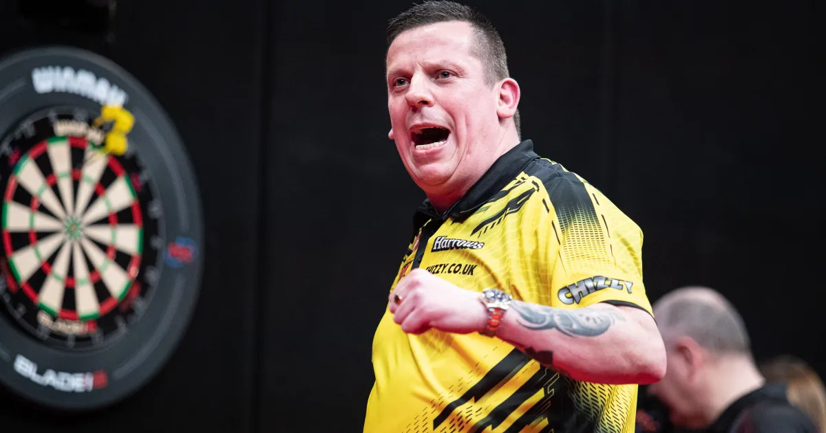 Chisnall verbreekt eigen recordaantal 180-scores op European Tour