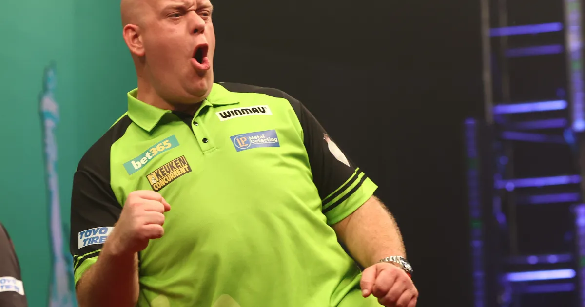 Michael van Gerwen wint overtuigend bij rentree op US Darts Masters ...