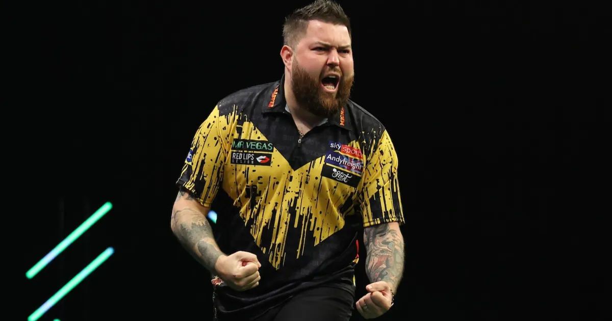 Regerend wereldkampioen Michael Smith kruipt tegen Kevin Doets door het oog van de naald op WK Darts