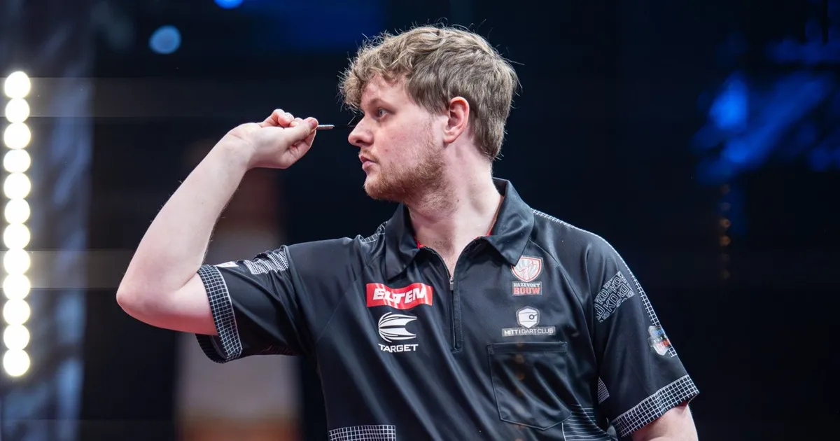 Kevin Doets boekt belangrijke overwinning op European Darts Open ...