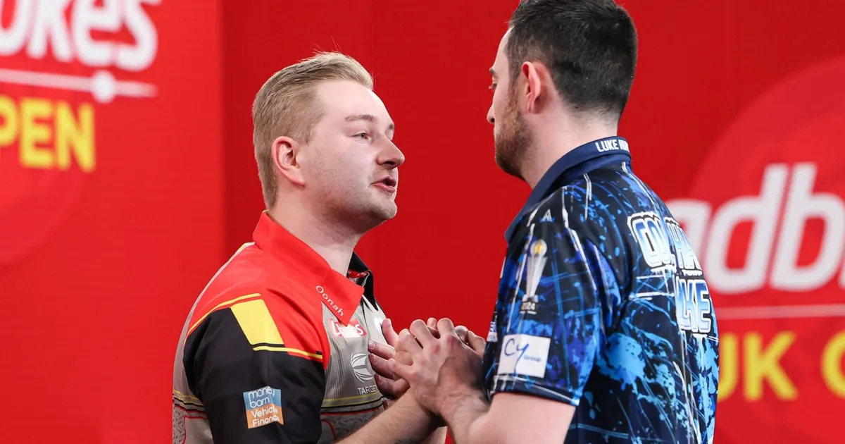 Speelschema vrijdagavond op Nordic Darts Masters met onder meer Luke Humphries, Dimitri van den ...