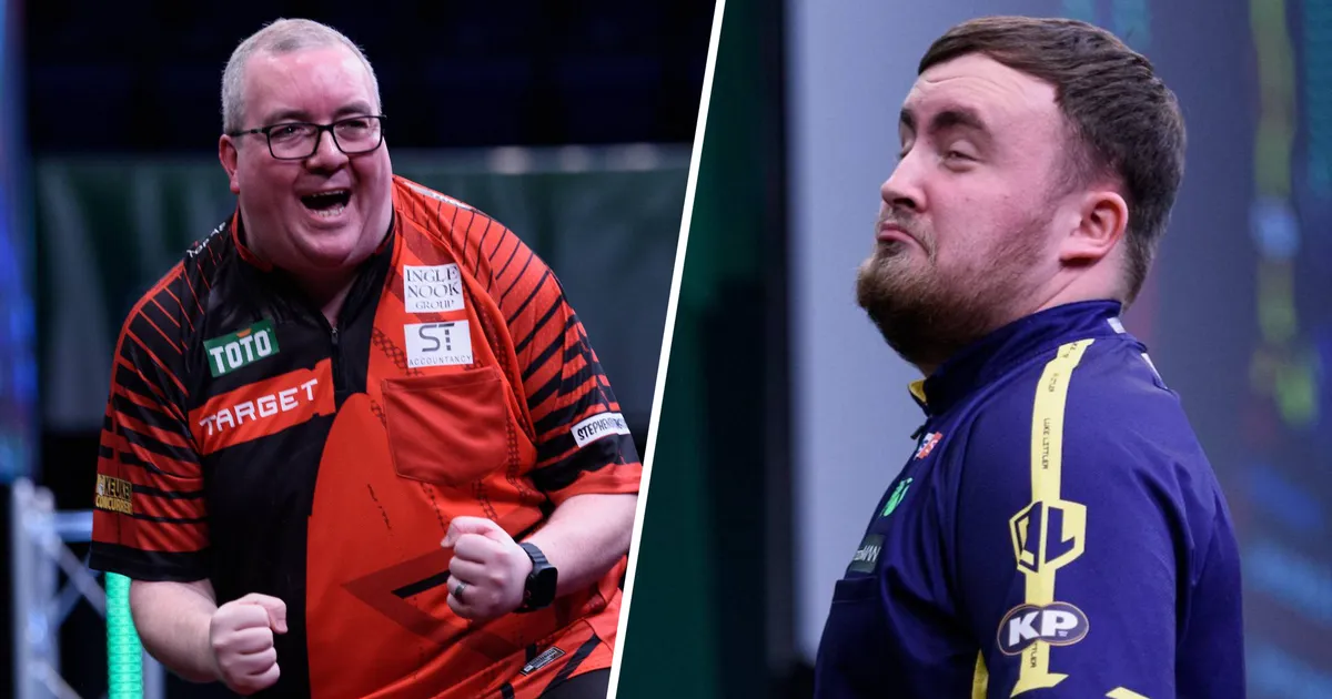 Stephen Bunting houdt Luke Littler uit finale in Den Bosch en bereikt ...