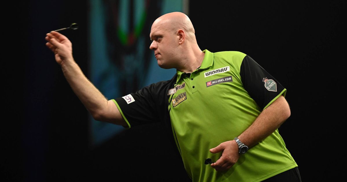 Stand Premier League Darts 2025: Van Gerwen passeert Littler, maar ziet ...
