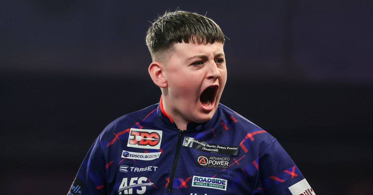 15-jarige toptalent Mitchell Lawrie verlengt bij Target Darts en ...