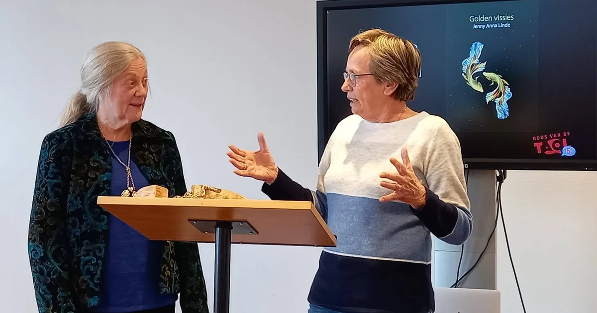 Golden Vissies is het nieuwe boek van Jenny Anna Linde