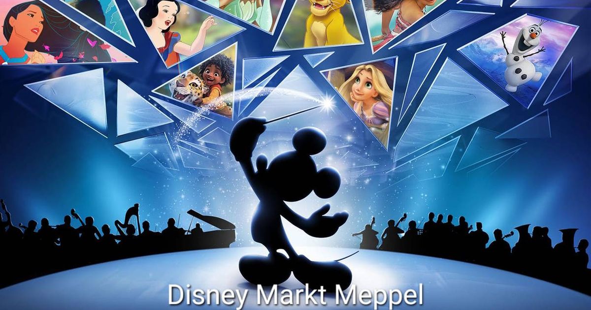 Meppel krijgt een grote Disneymarkt: in mei in De Poele