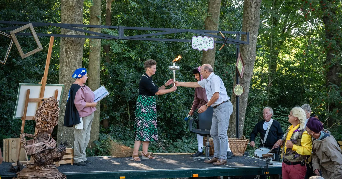 Fakkel culturele gemeente overgedragen aan Noordenveld, Wiede Wold zit erop