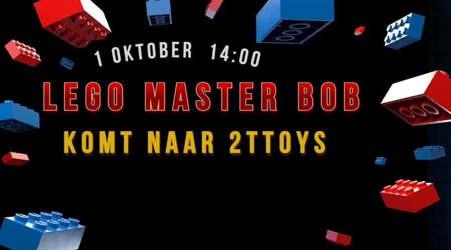 LEGO masters TV programma komt naar LEGO winkel 2T-TOYS in Den Bosch
