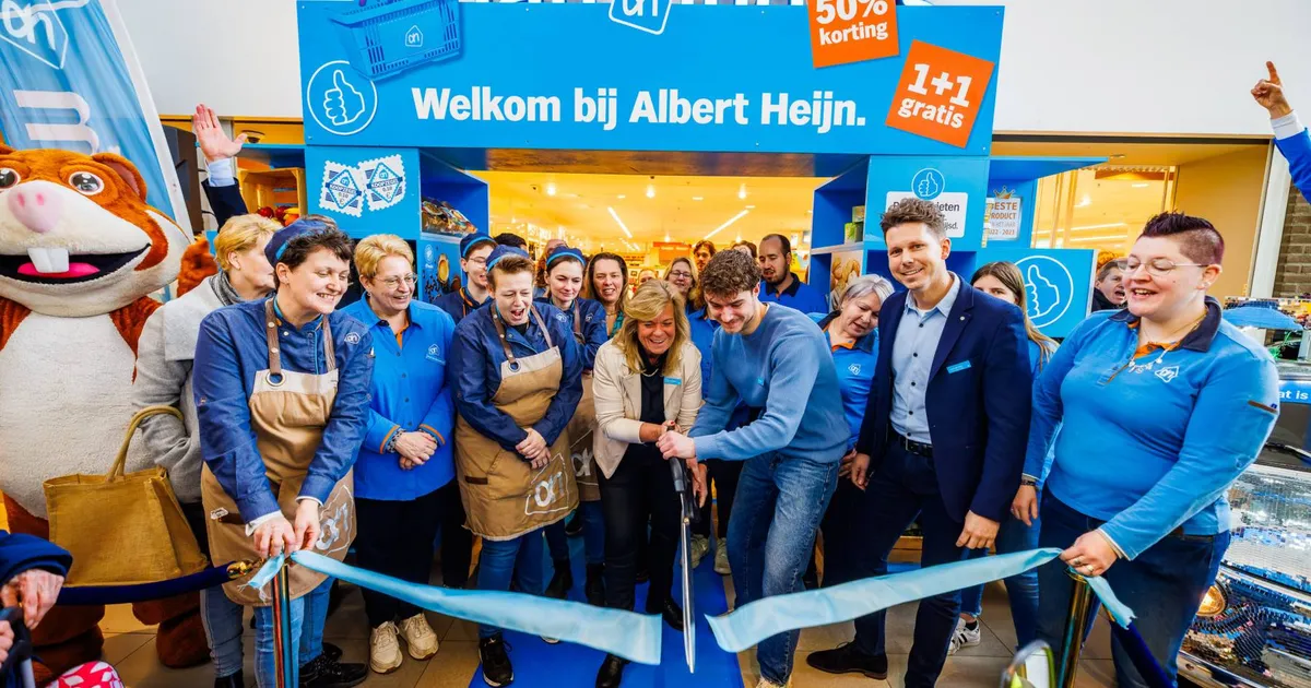 Albert Heijn Jan Linders Helftheuvelpassage feestelijk heropend