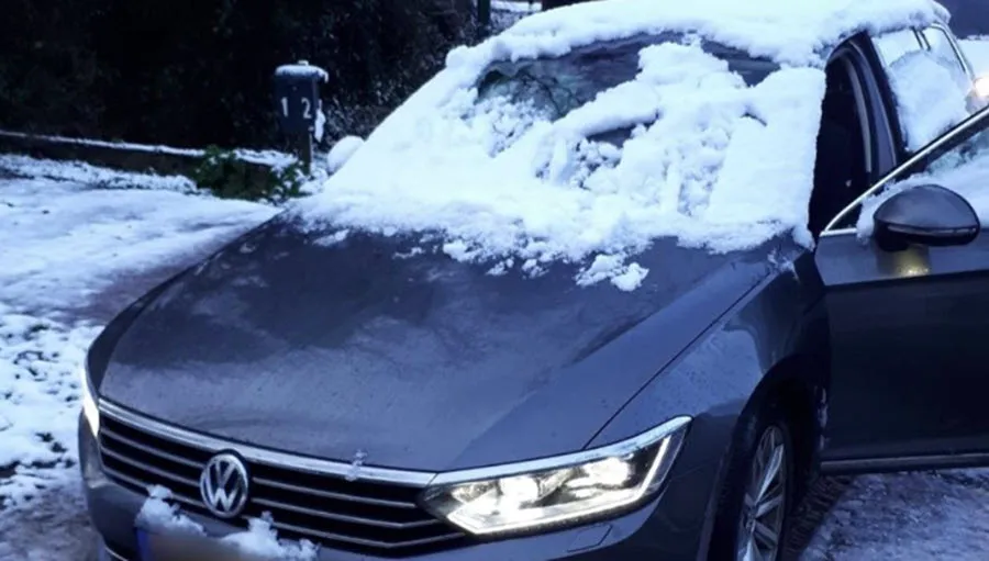 240 euro boete voor niet sneeuwvrij maken autoruit