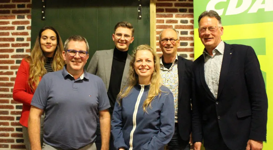 CDA Dongen - ‘s Gravenmoer stelt volledig vernieuwde lijst vast