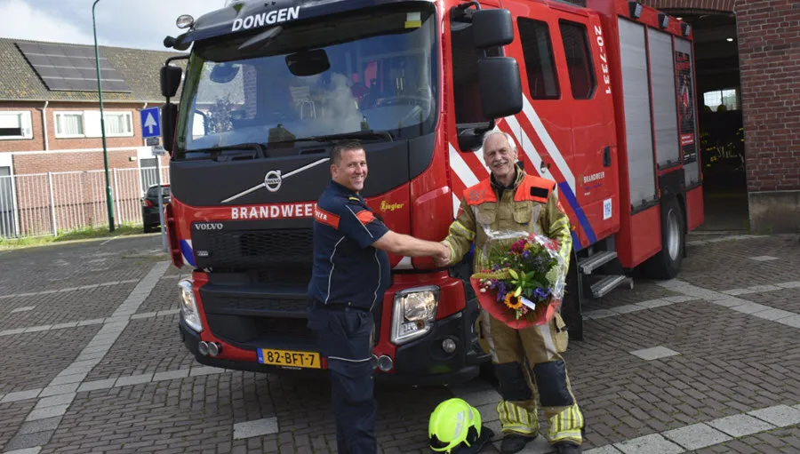 Wim van Pelt neemt na 50 jaar afscheid van vrijwillige brandweer