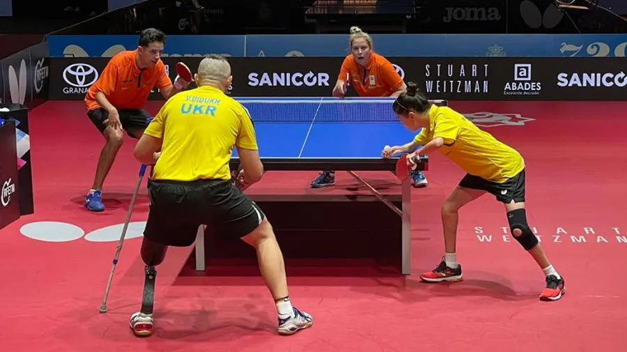 Kelly van Zon wereldkampioen mixed dubbel tafeltennis