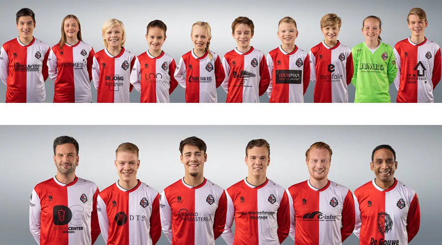 Alle Olympia’60 teams in het nieuw