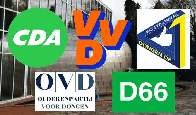 VPD grootste partij in Dongen, CDA boekt grote winst